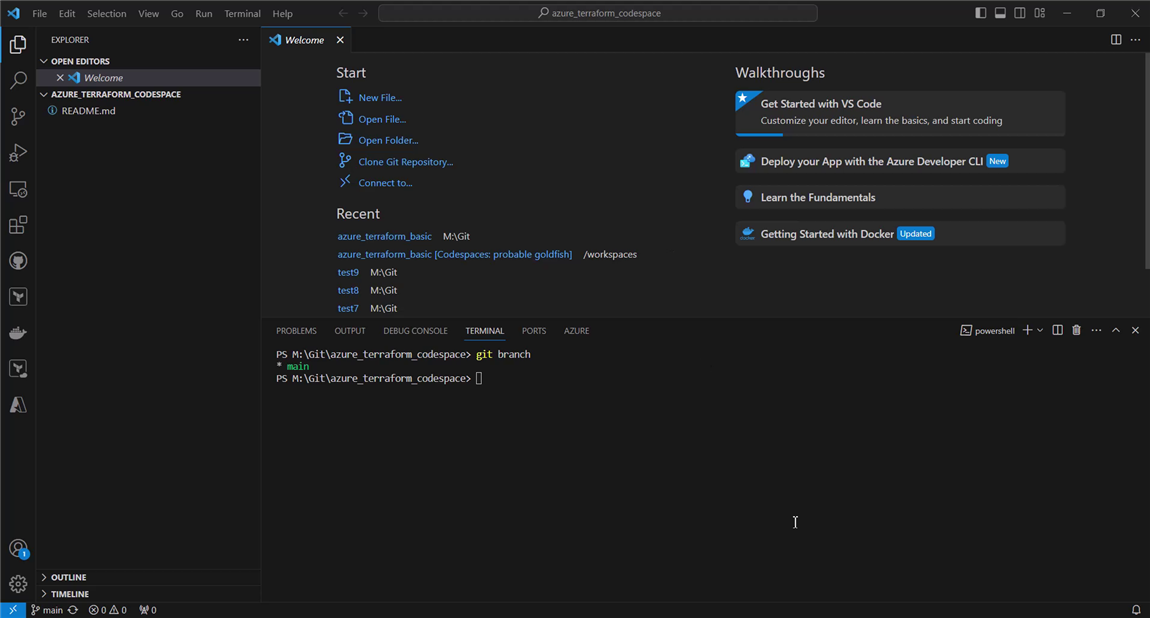 Creating A Custom Dev Container For Your Github Codespace To Start With Terraform On Azure