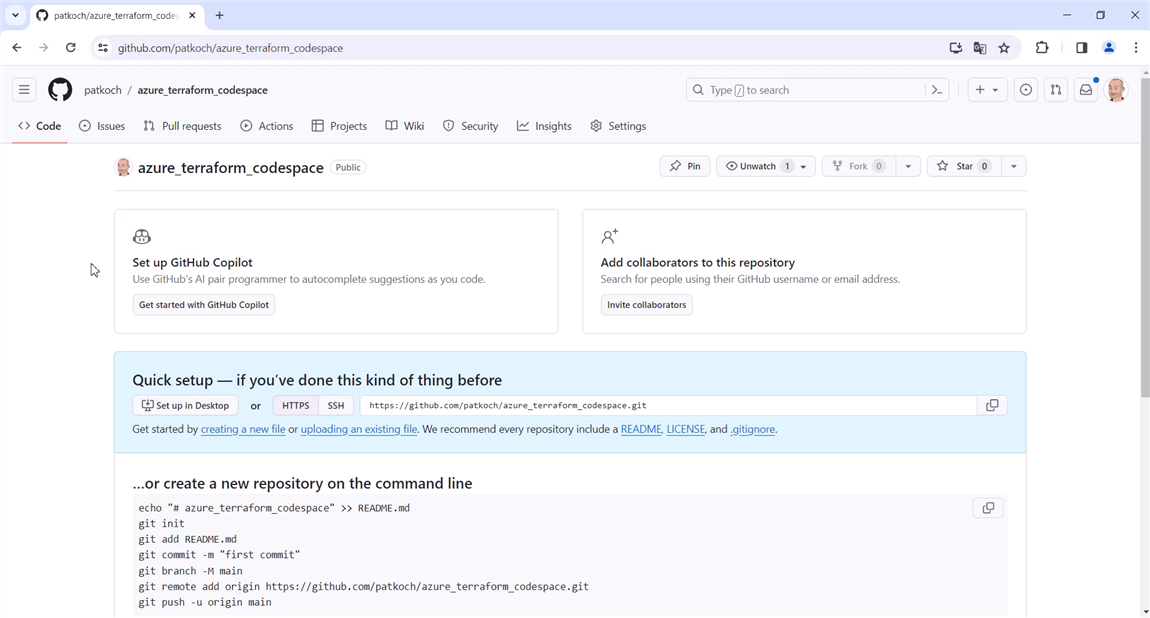 Creating A Custom Dev Container For Your Github Codespace To Start With Terraform On Azure
