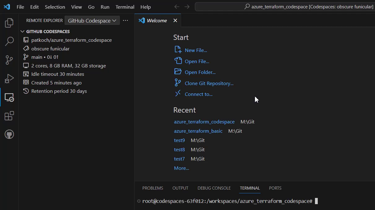 Creating A Custom Dev Container For Your Github Codespace To Start With Terraform On Azure